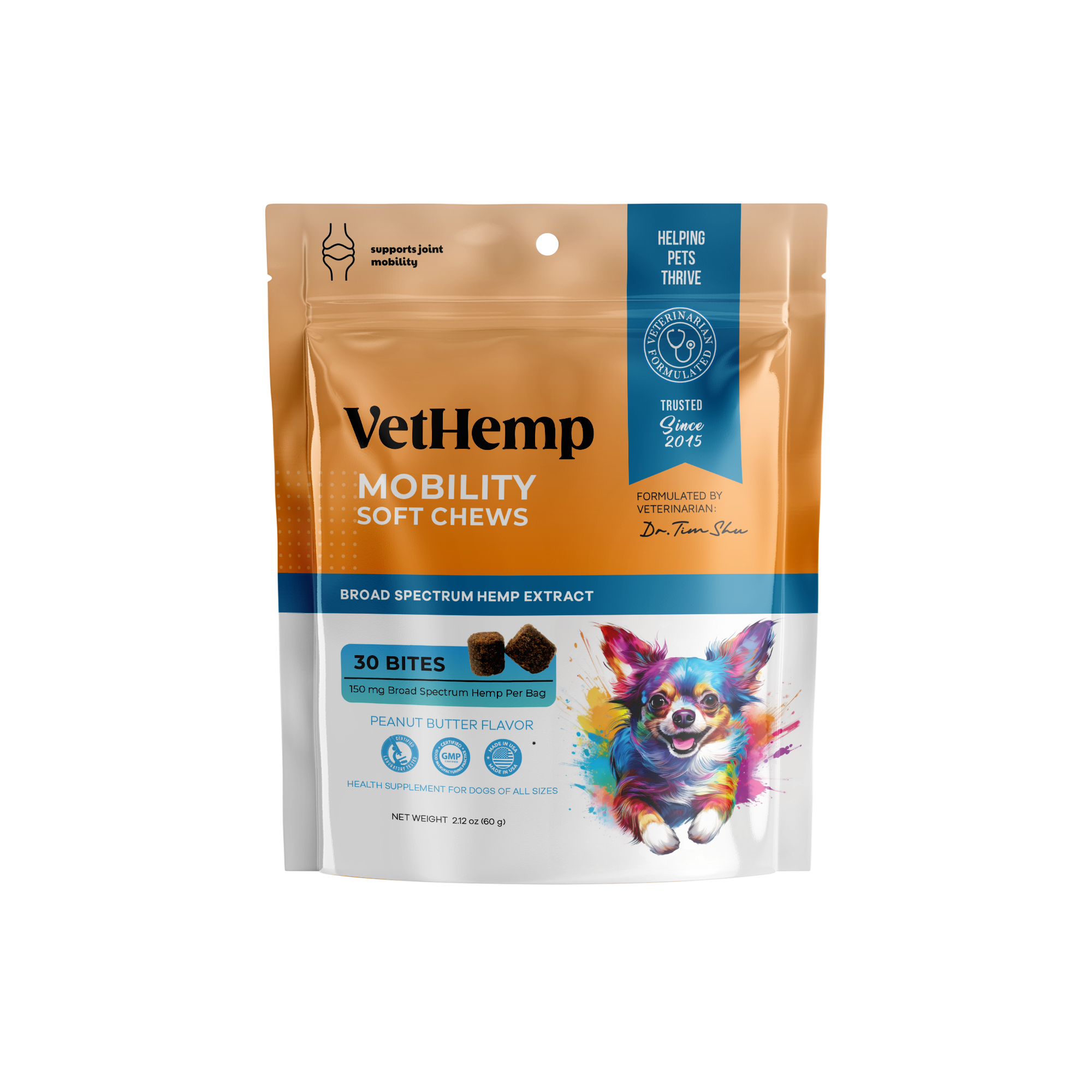 CBD Mobility Chews for Dogs | VetCBD Hemp
